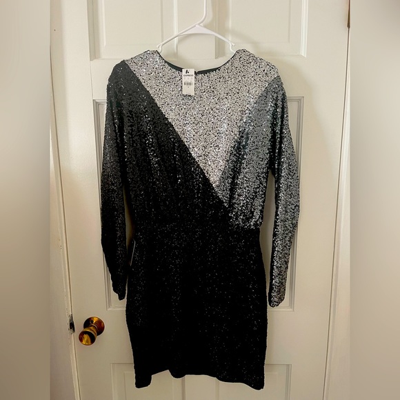 Express | Dresses | Brand New Never Worn Tri Colored Sequin Mini Dress ...